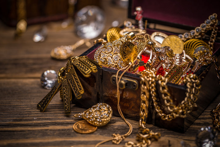 Build Your Own Treasure Chest with Authentic Hardware from Old West Ir