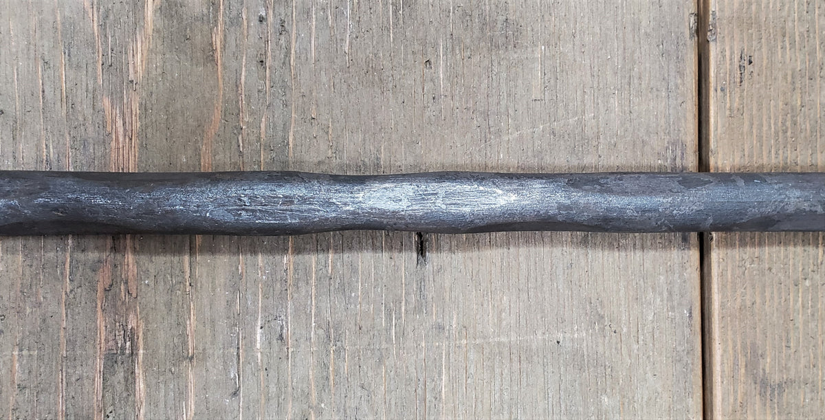 Threaded Hammered Rod – Old West Iron
