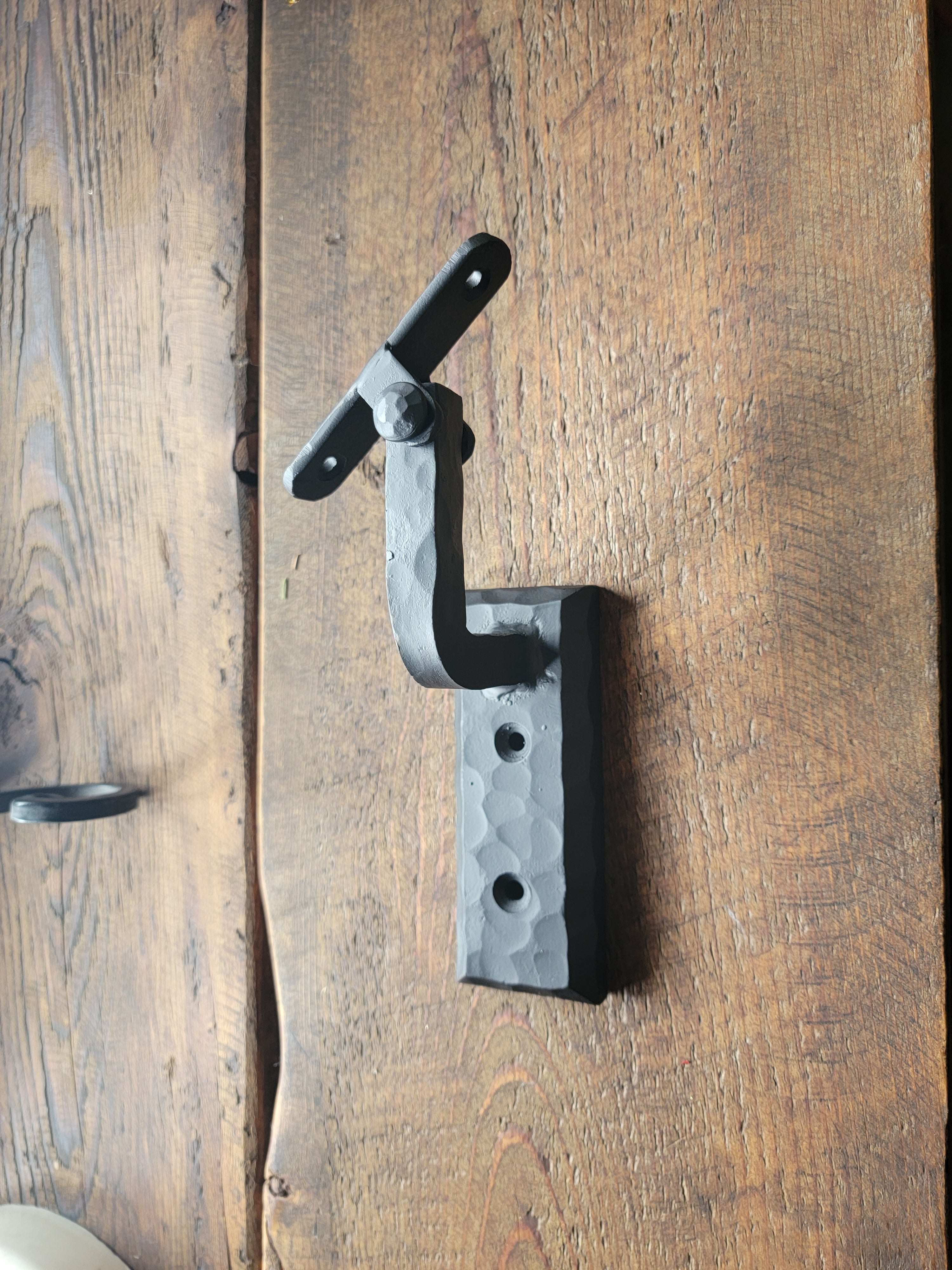Rustic Farmhouse Handrail Bracket Iron Handrail Bracket