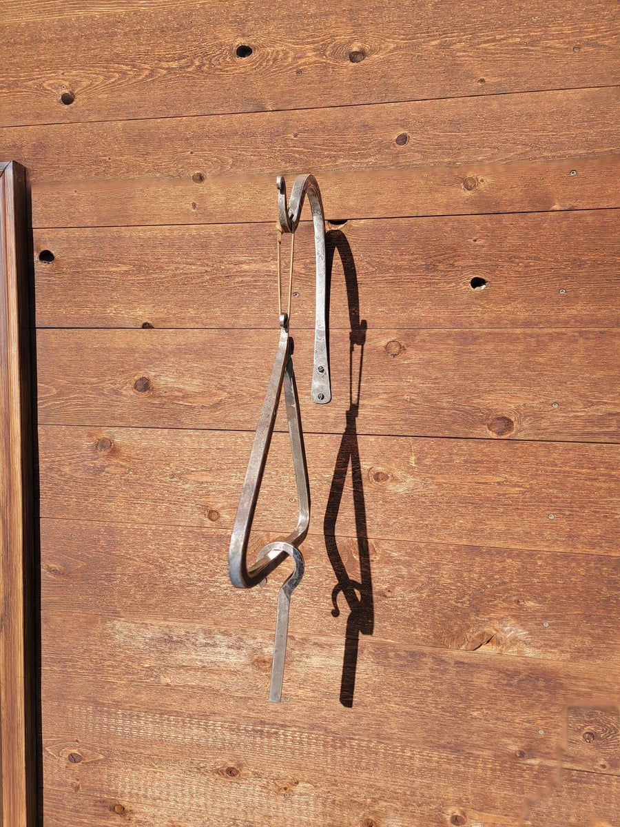 Hand Forged Iron Dinner Triangle