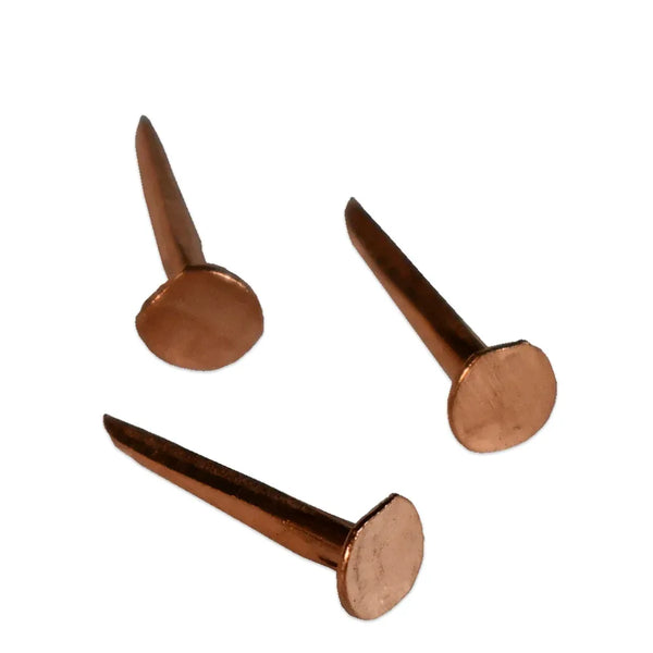 3/4" Copper Leather Tacks (25 Pack) – Old West Iron