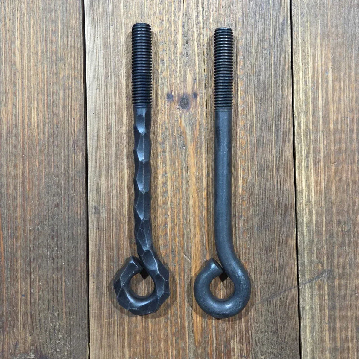 3/4" Hammered Iron Decorative Eye Bolt