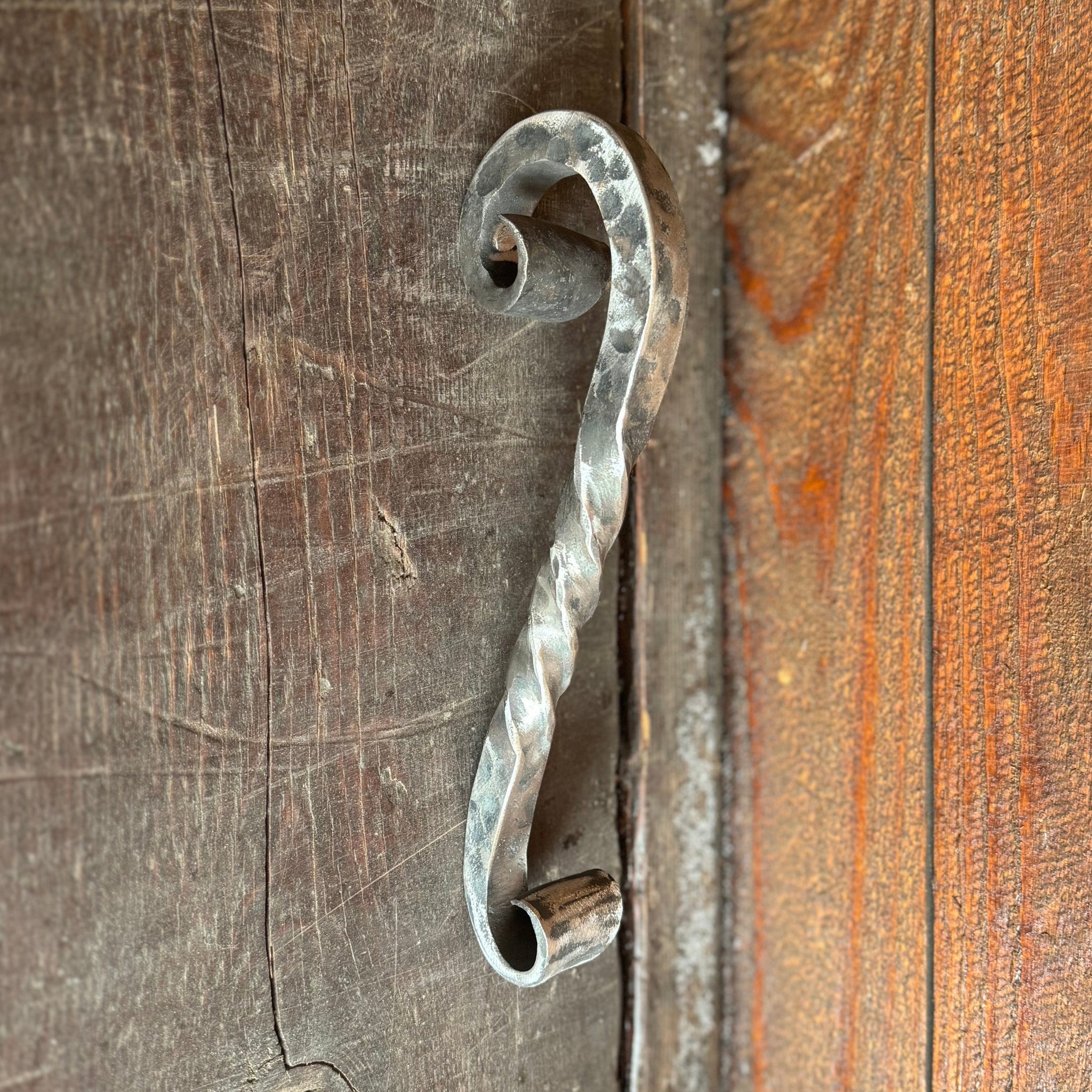 Square Scrolled Door Pull