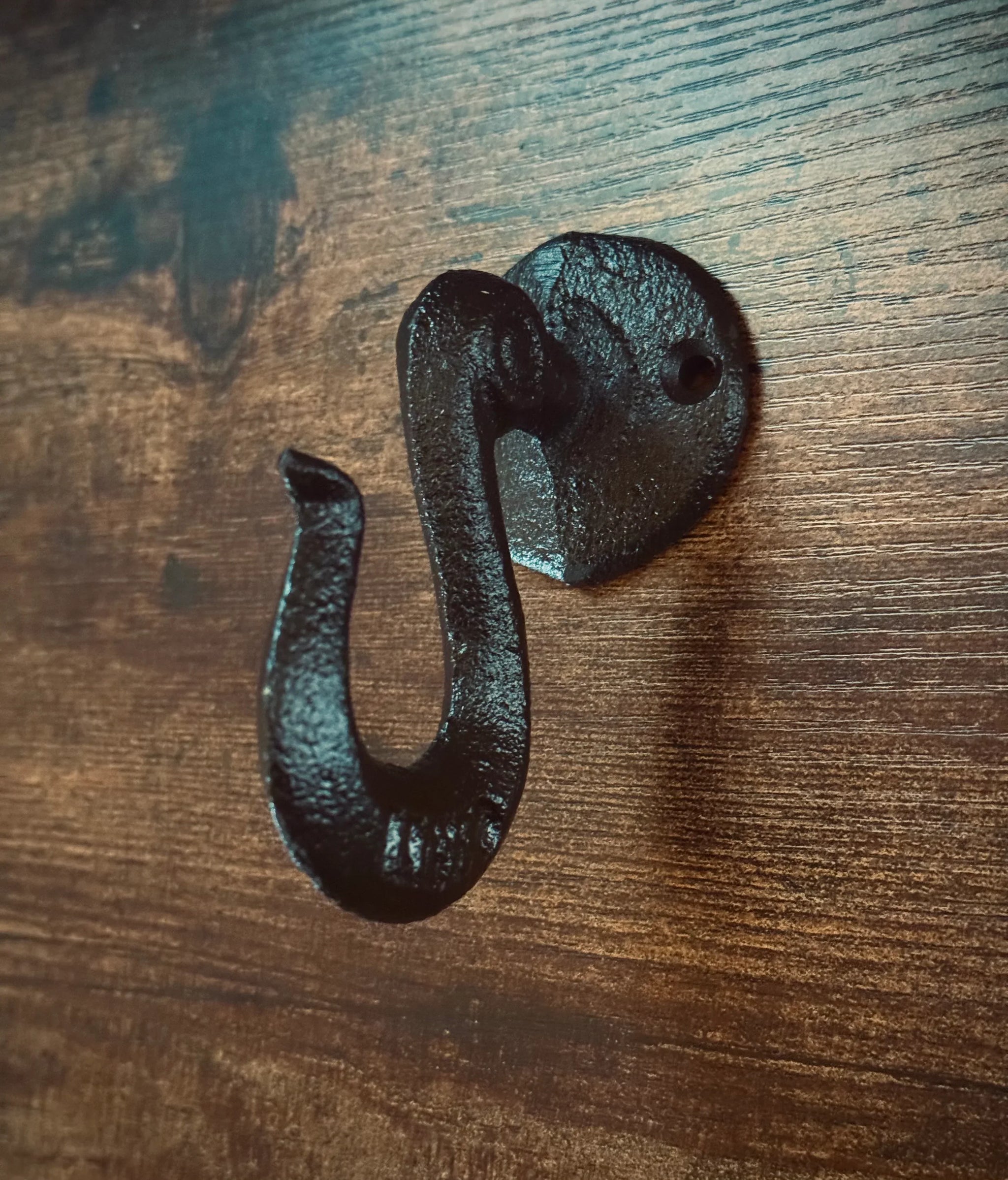 Rustic Cast Iron Hook