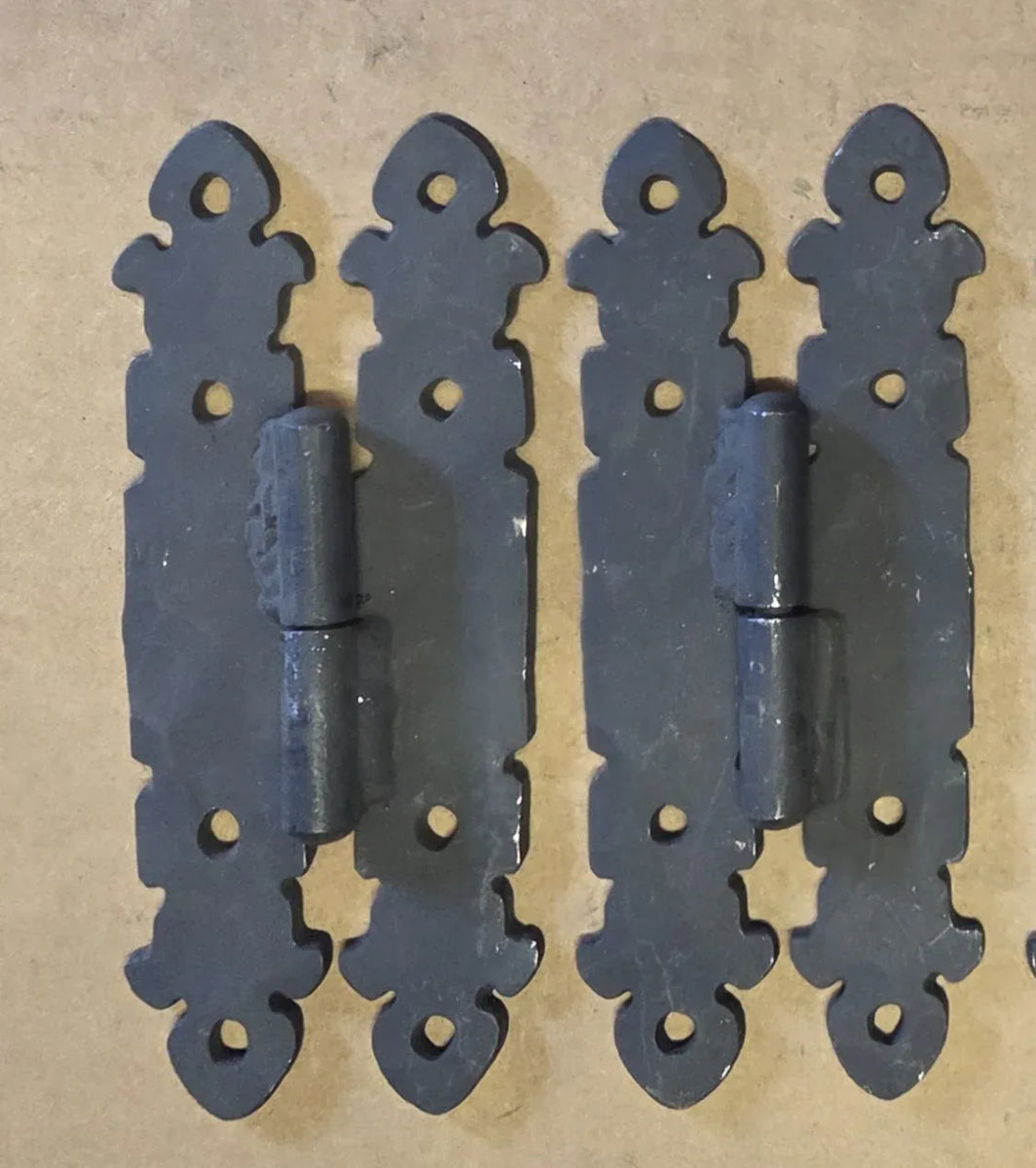 Spanish Cathedral Iron Hinge Ornate and Sturdy Hinges