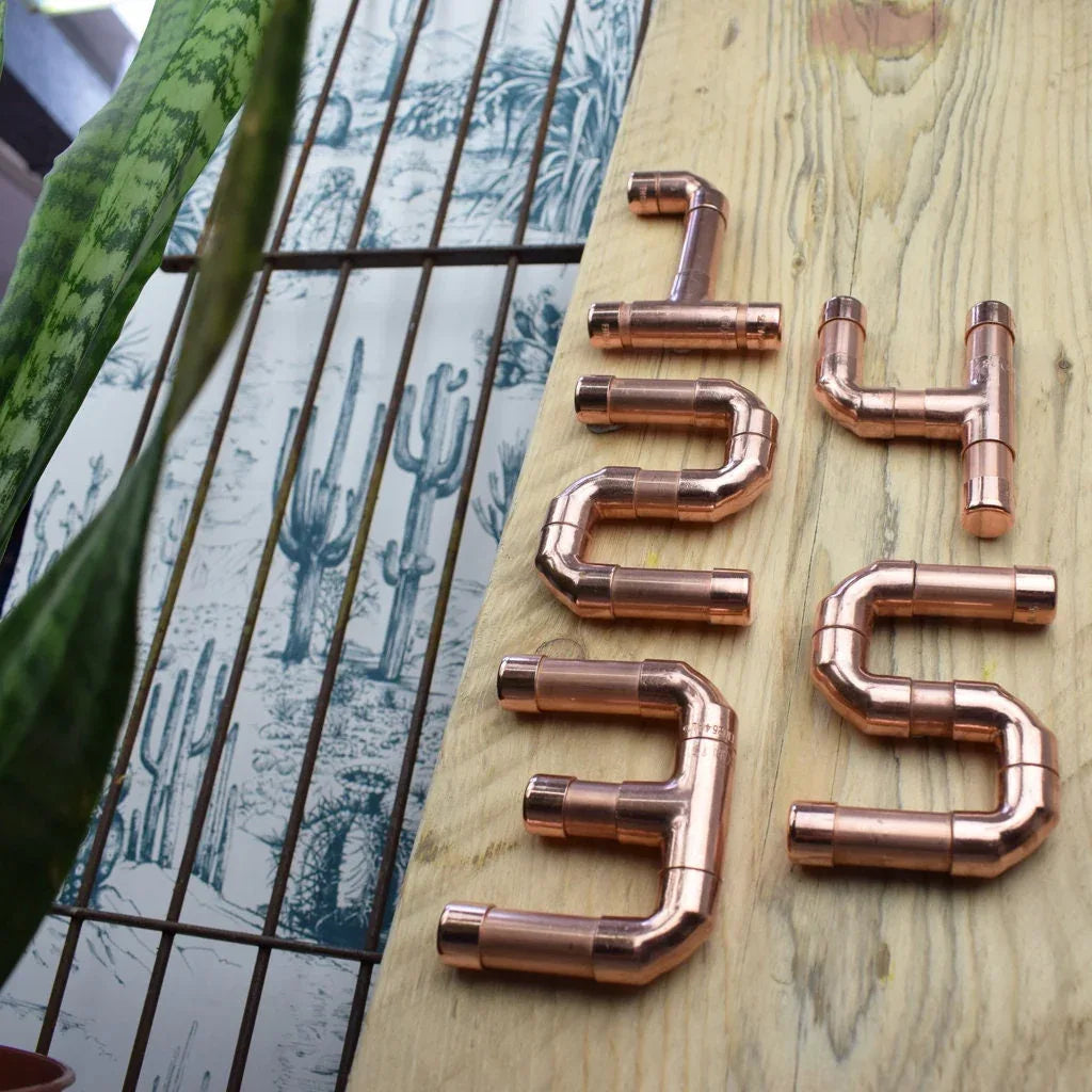 Copper Numbers 1-9 – Old West Iron