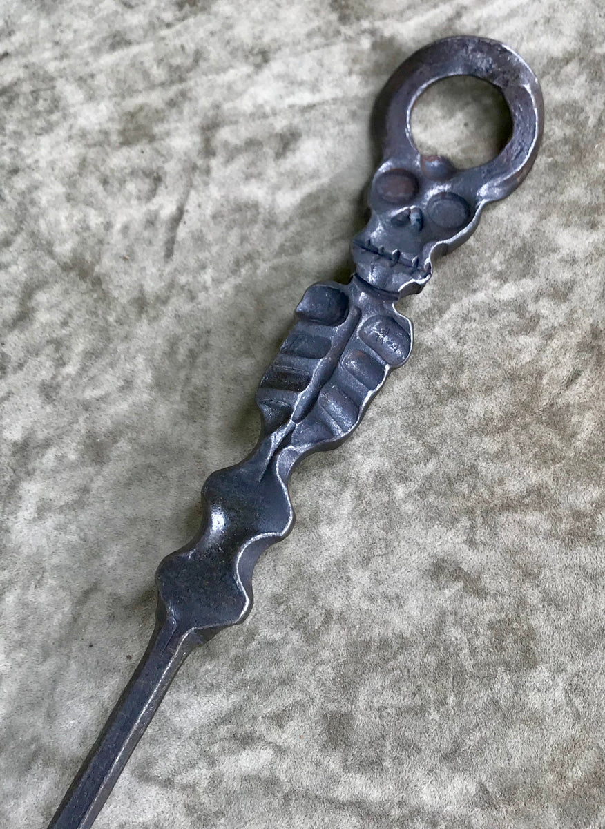 Meat Flipper, BBQ Tool, Steak Flipper, Steak Turner, Blacksmith Tool ...