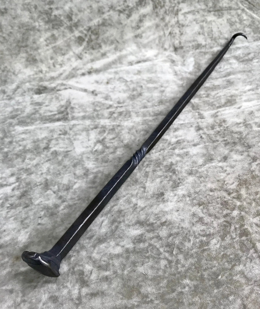 Railroad Spike, Steak Flipper, Meat Turner, Hand Forged Iron, Blacksmi ...