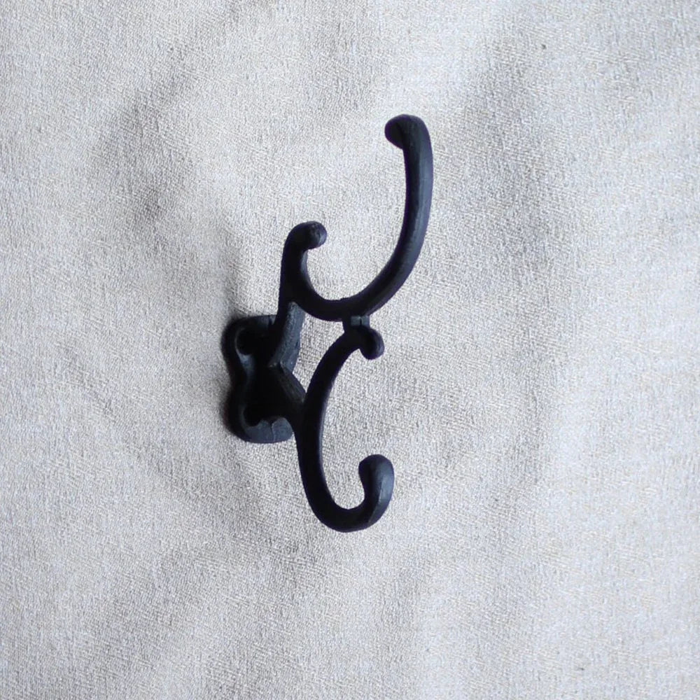 Cast Iron Scroll Hook – Old West Iron