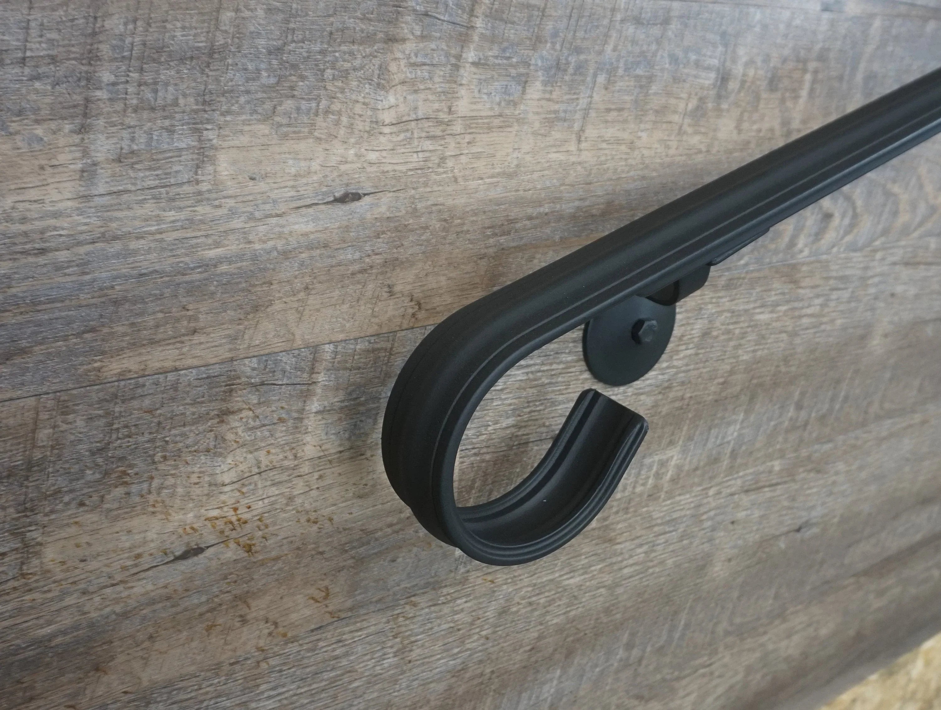 Hand Forged Modern Wrought Iron handrail – Old West Iron