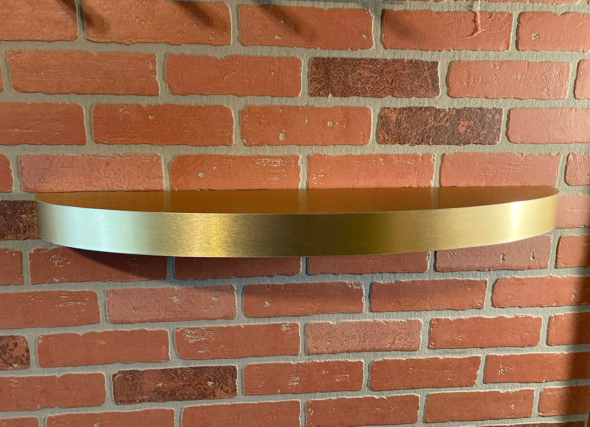 Sleek Gold Mantel – Old West Iron