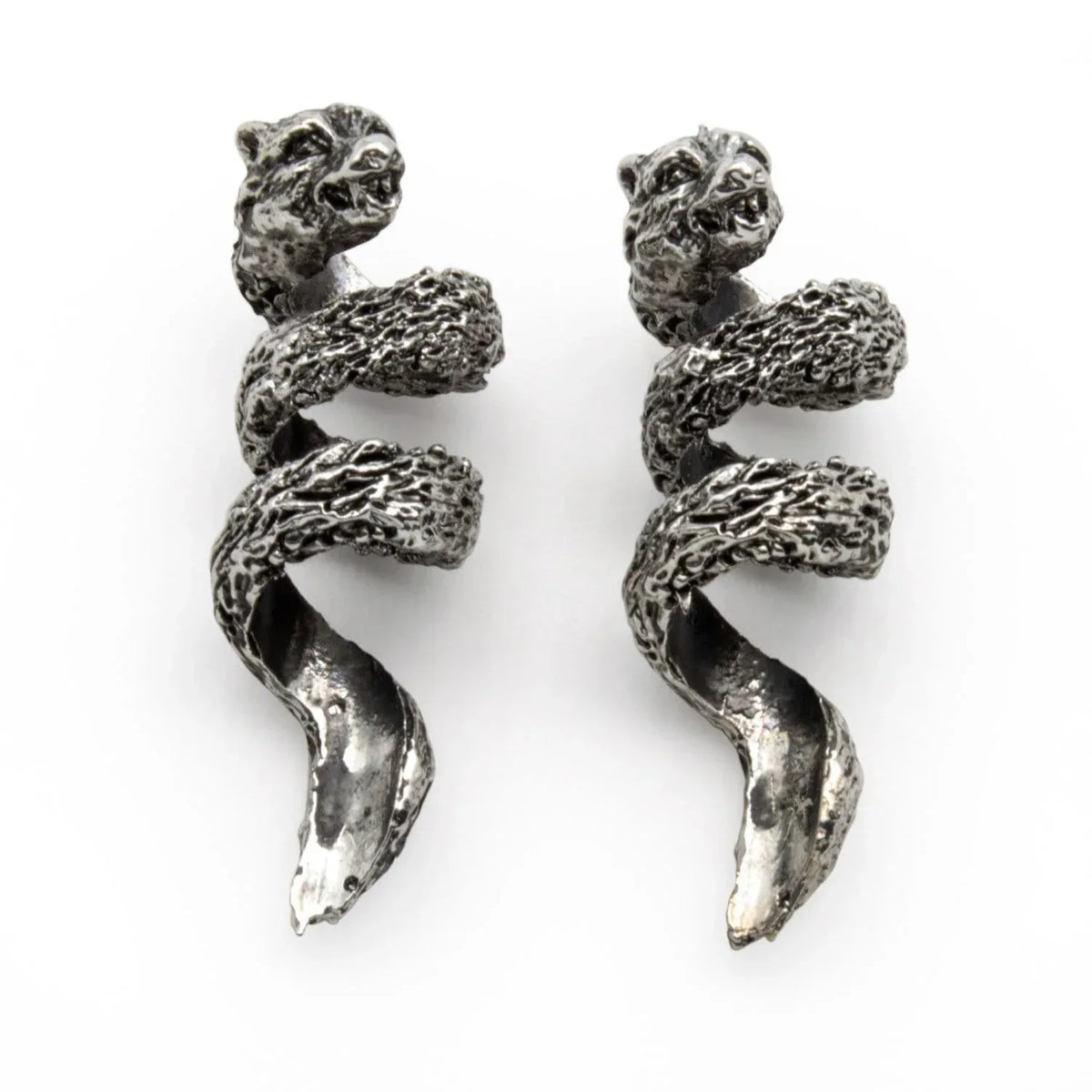 "Fenrir" Viking Wolf Beard Rings (Set of 4)