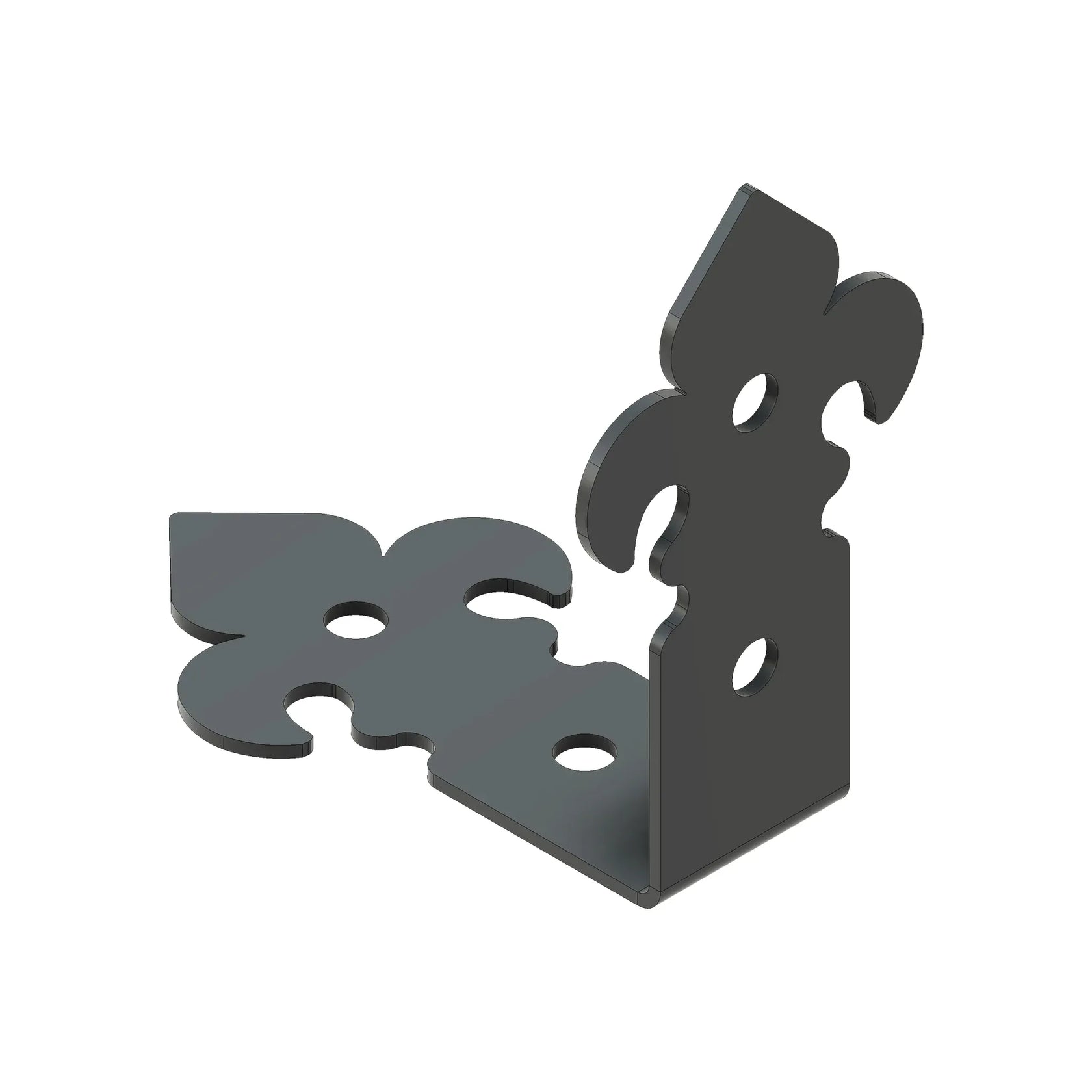 Decorative Corner Brackets, Straps and Supports – Old West Iron