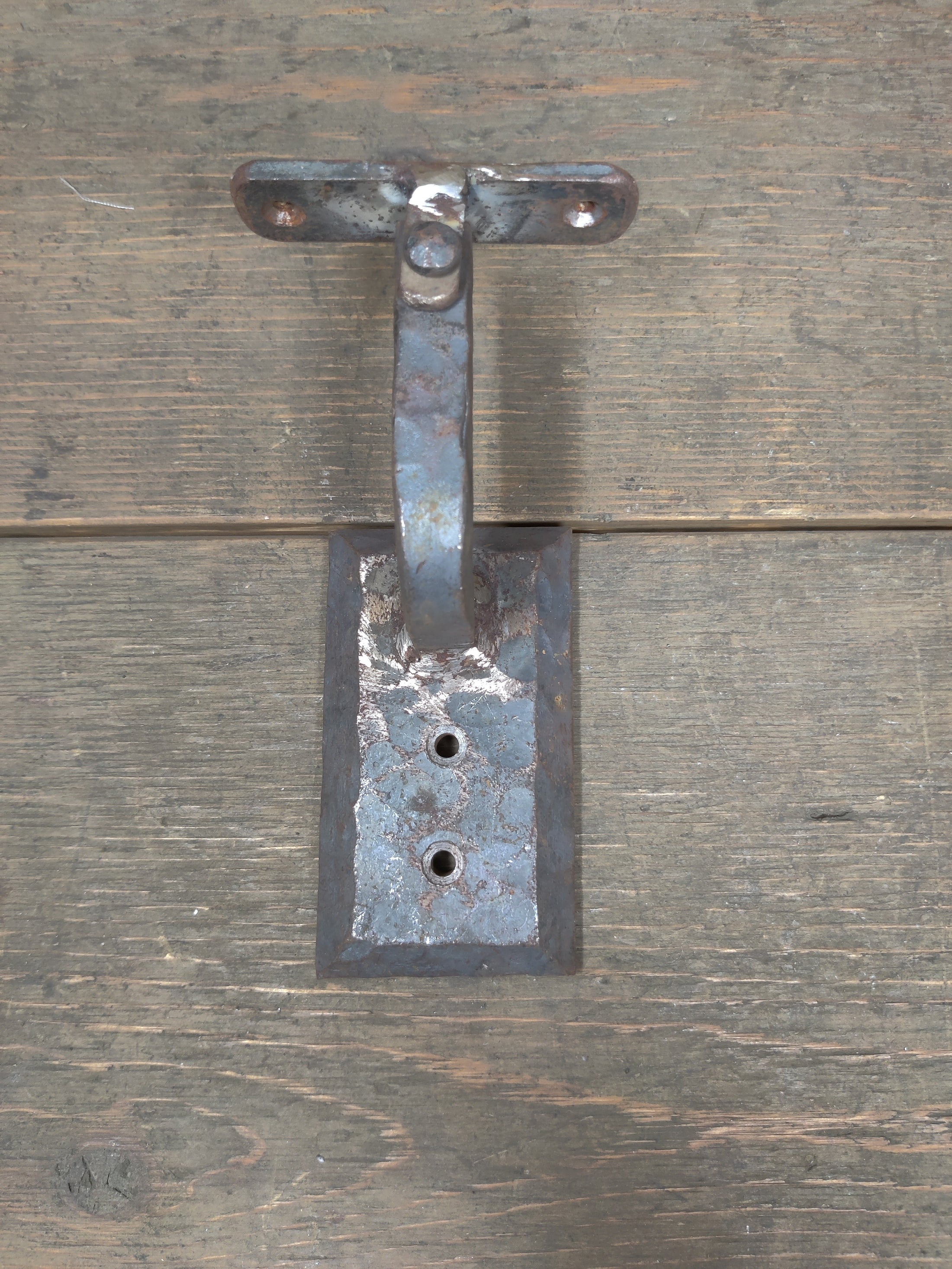 Rustic Farmhouse Handrail Bracket Iron Handrail Bracket