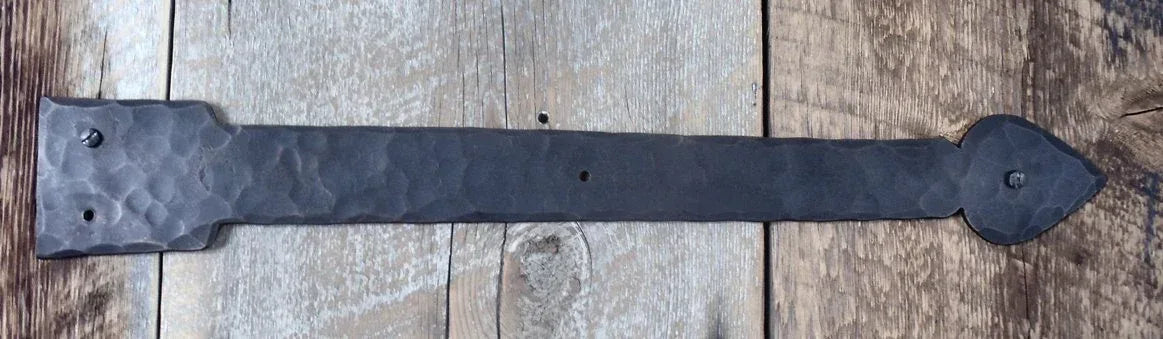 Faux Hinge Straps & Dummy Straps | Rustic Door Hardware – Old West Iron