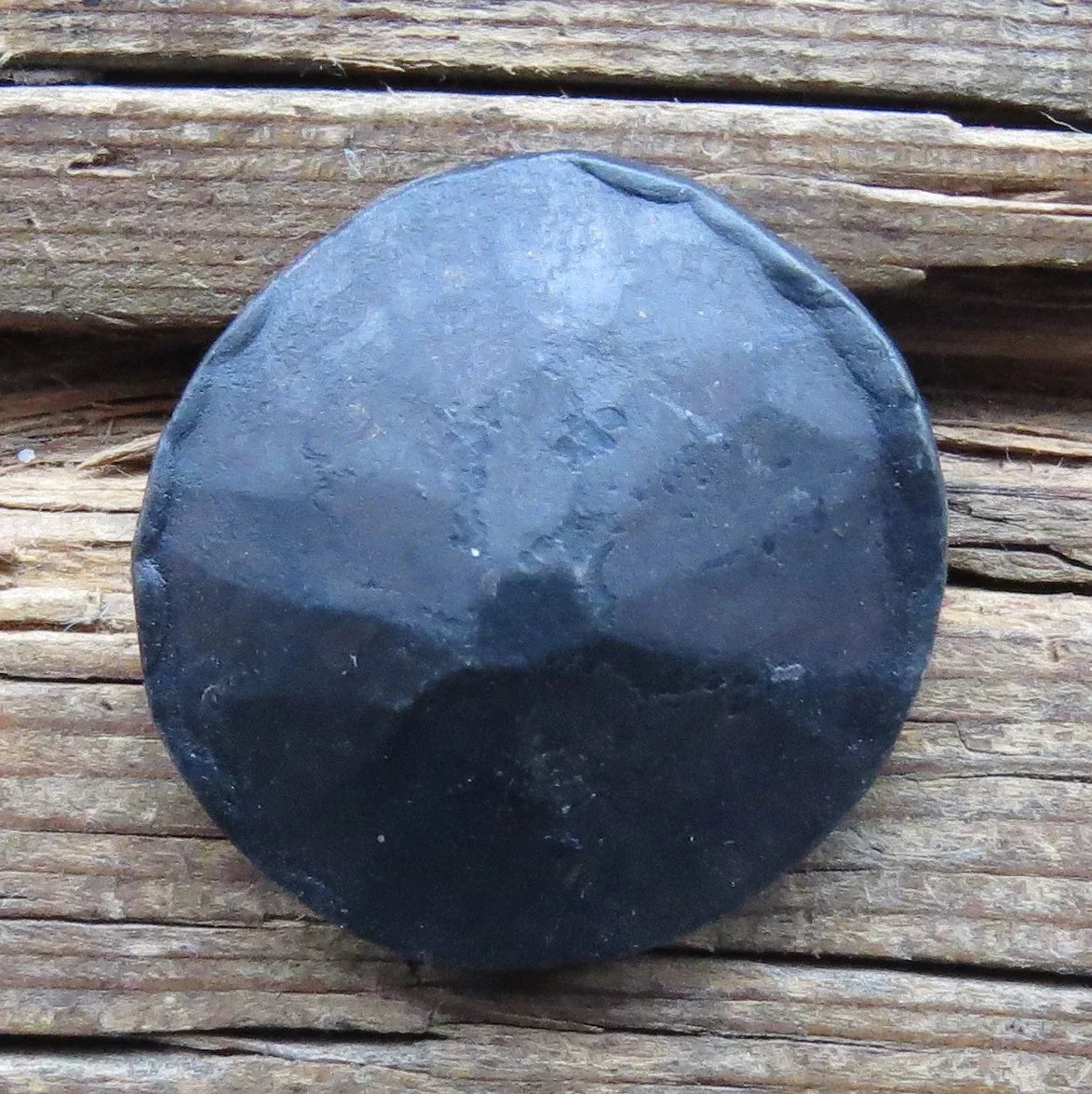 1" Hammered Round Head Nail – Old West Iron