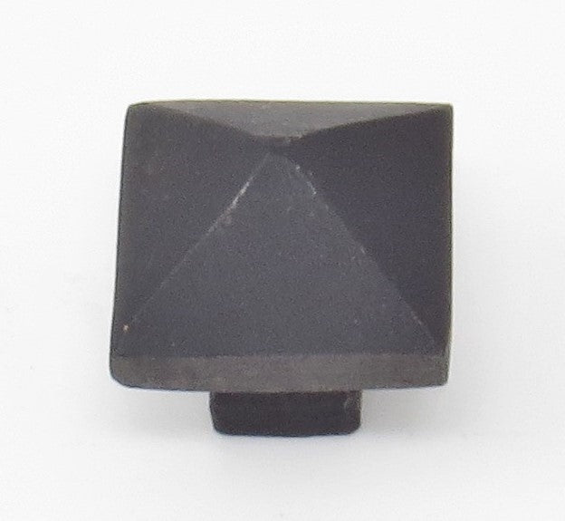 Square Pyramid Cabinet Knob – Old West Iron