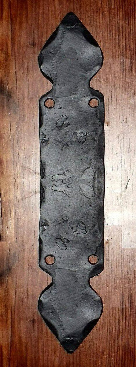 Rustic Iron Push Plate | Decorative Push Plates for Doors – Old West Iron