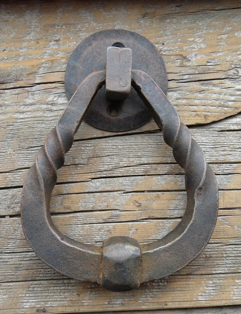 Tudor Iron Door Knocker/Ring Pull – Old West Iron