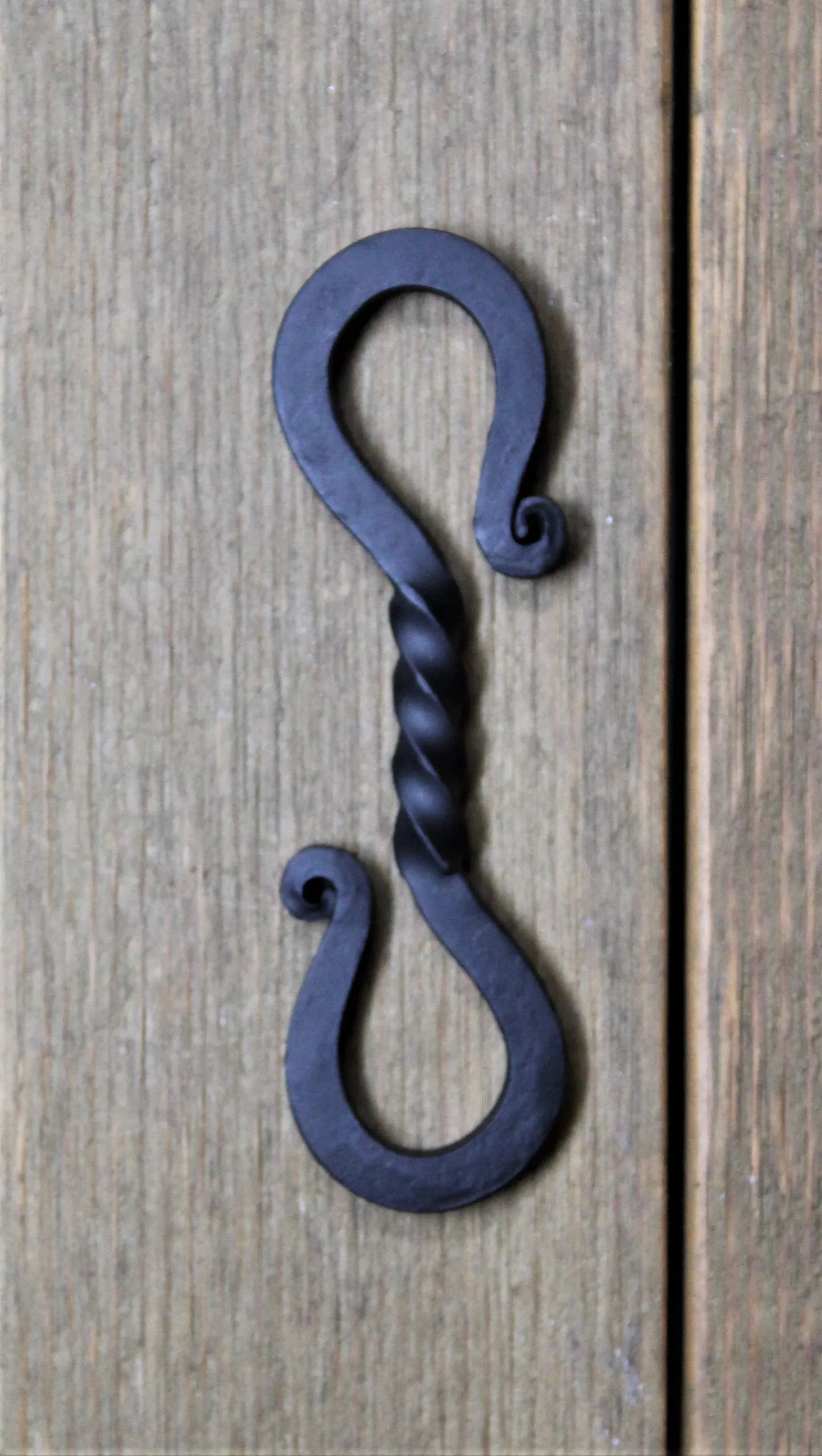 Long Twisted S-Hook – Old West Iron