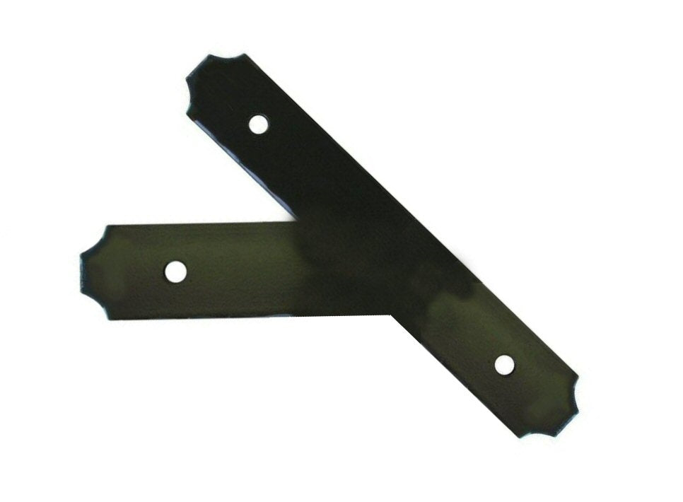 Transitional Iron Gable Thru Plate