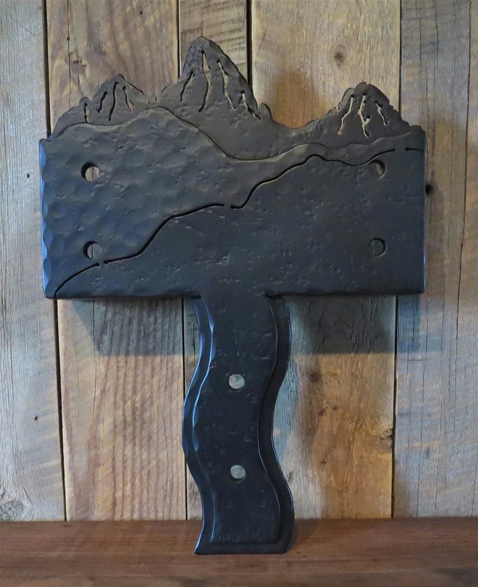 Double Layer Mountain Iron Thru Saddle