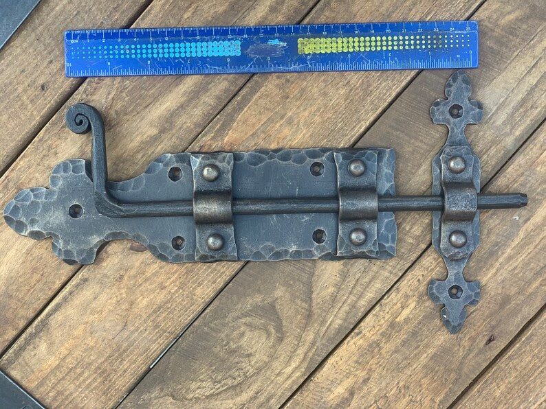 Hand Forged Wrought Iron Latch