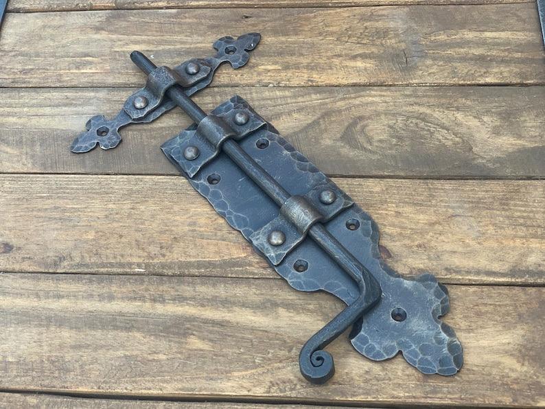 Hand Forged Wrought Iron Latch