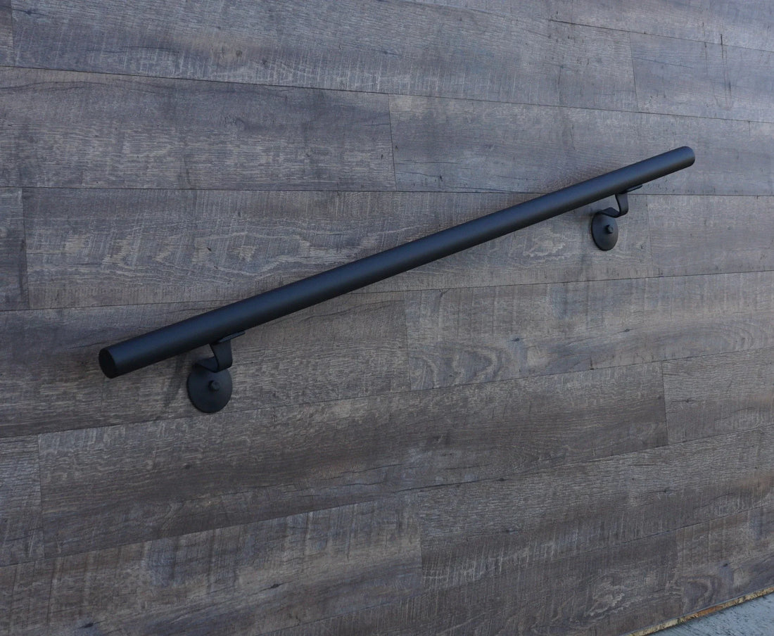 Smooth Round Bar Iron Handrail – Old West Iron