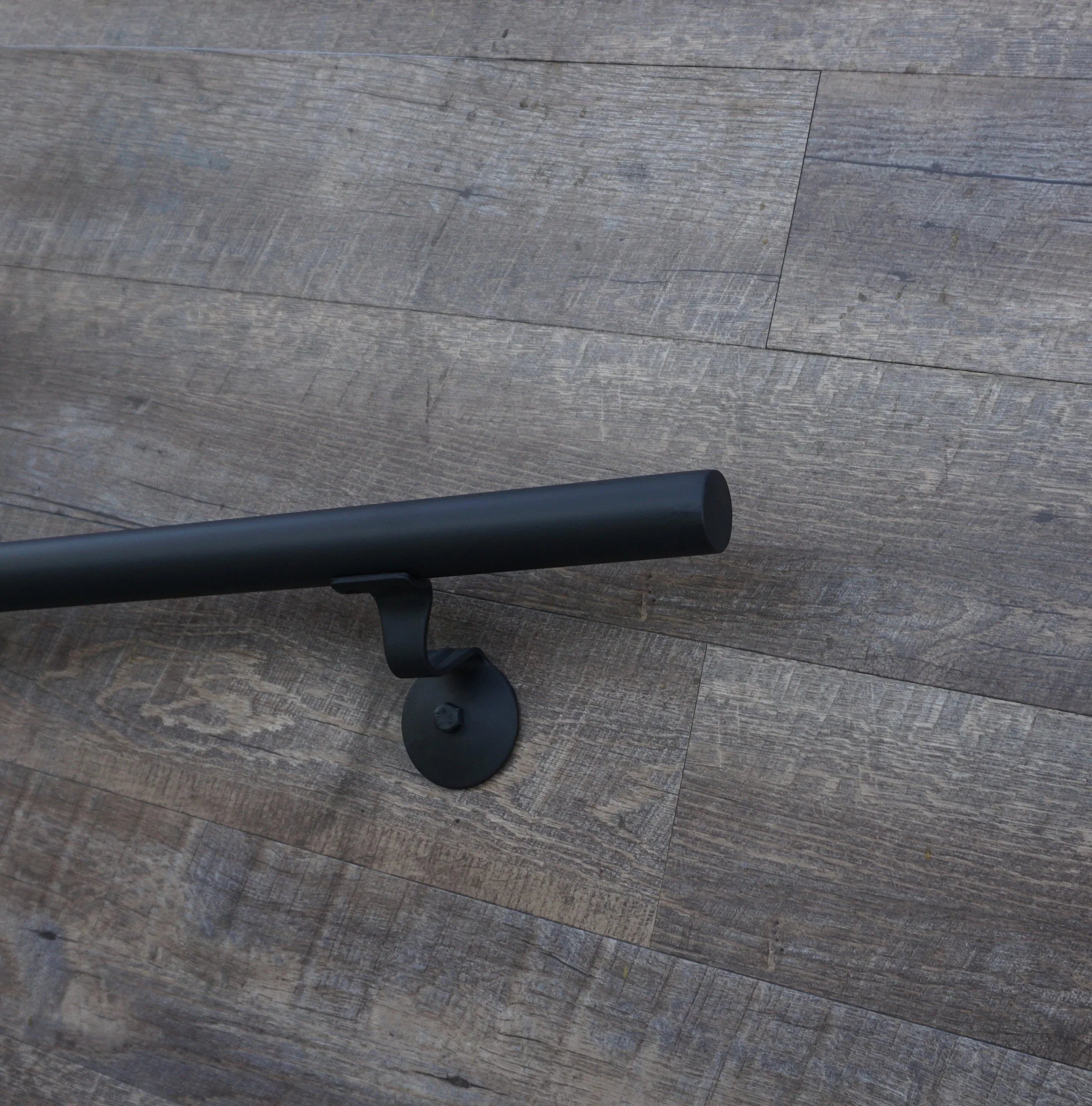 Smooth Round Bar Iron Handrail – Old West Iron