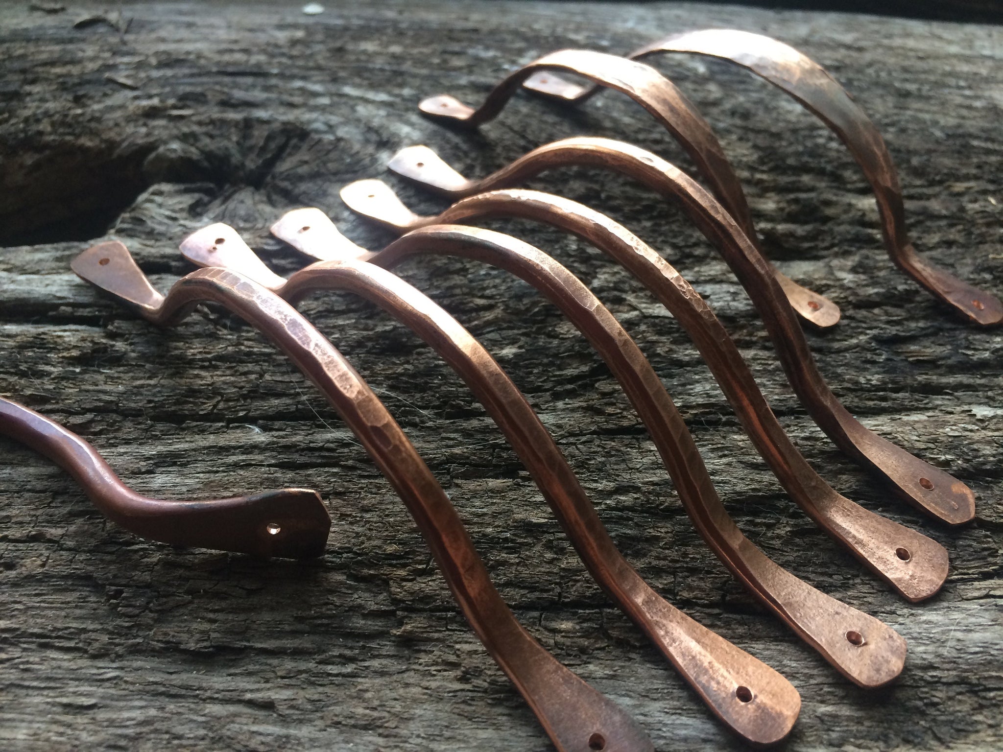 Delicate Solid Copper Drawer Pulls – Old West Iron