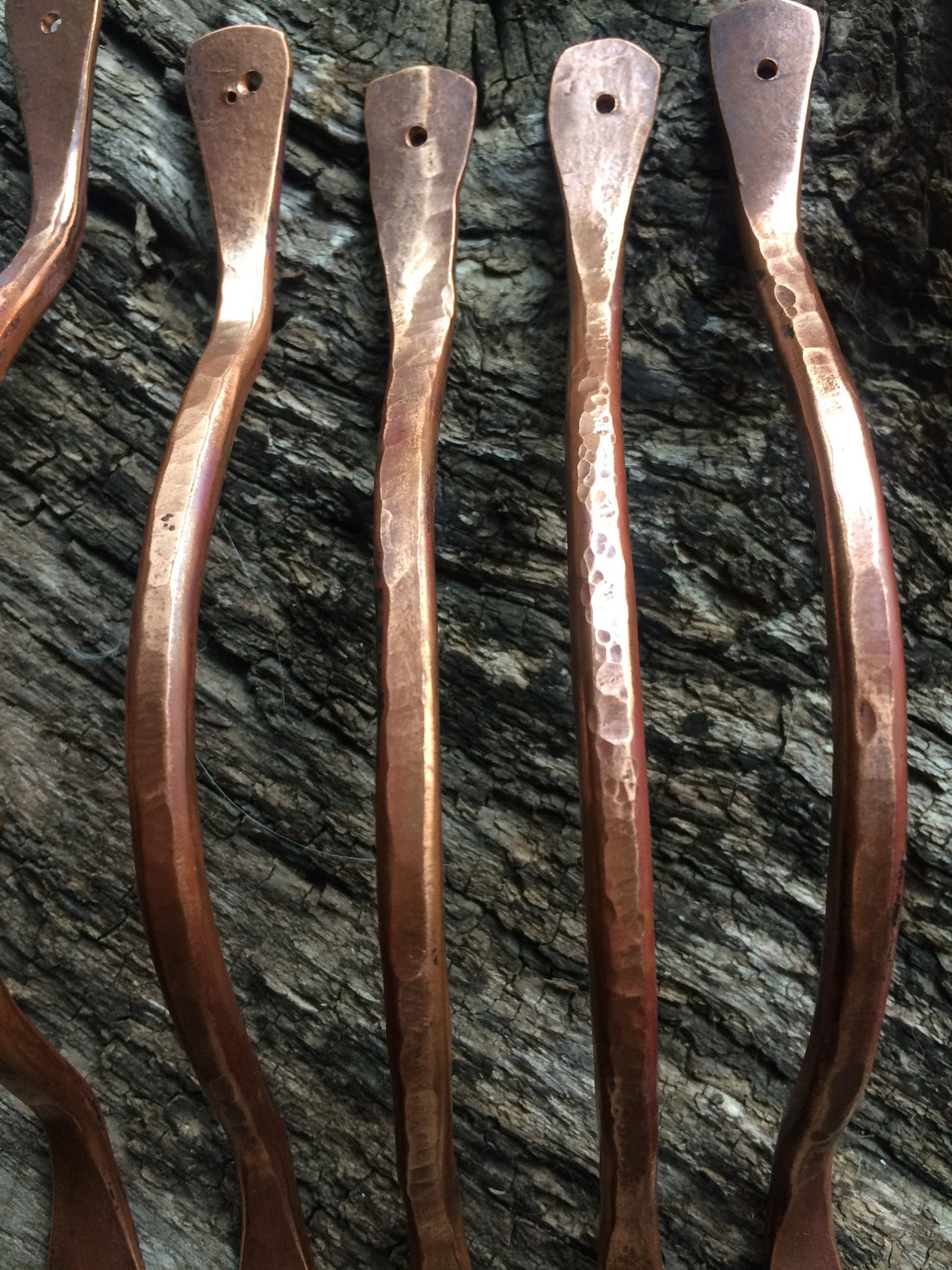 Delicate Solid Copper Drawer Pulls – Old West Iron