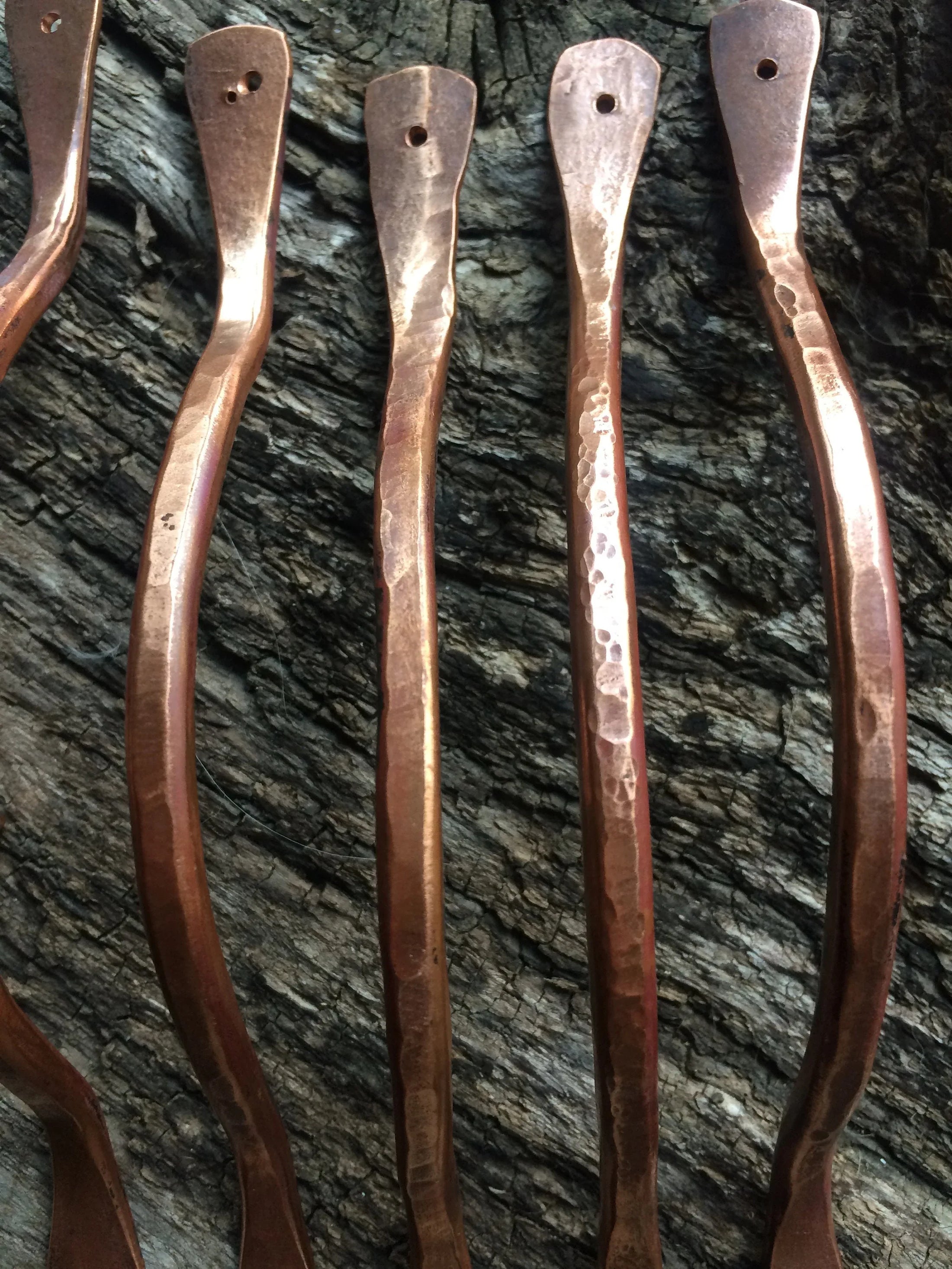 Delicate Solid Copper Drawer Pulls – Old West Iron