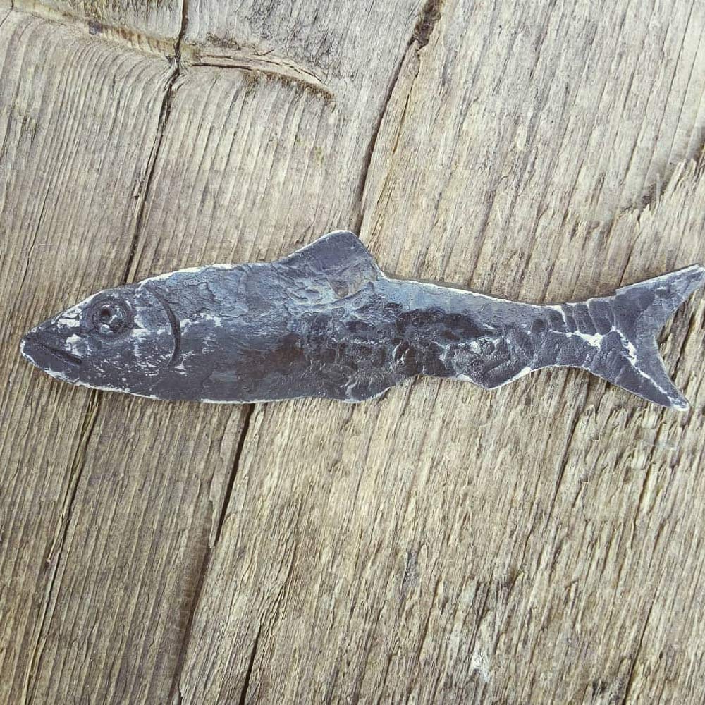 Hand Forged Wrought Iron Fish