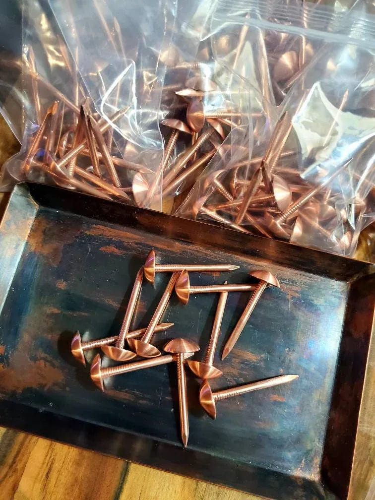Handmade Copper Nails