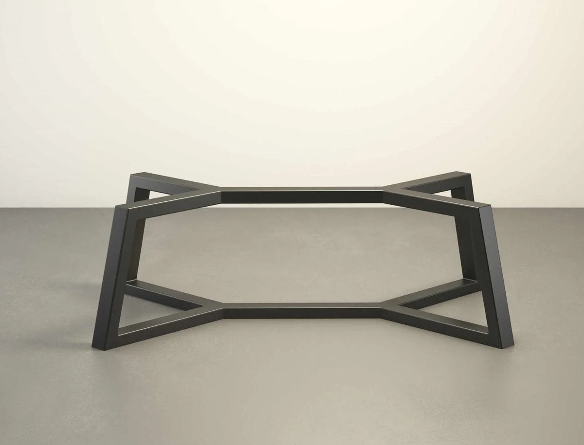 Trapezoid Iron Coffee Table Base