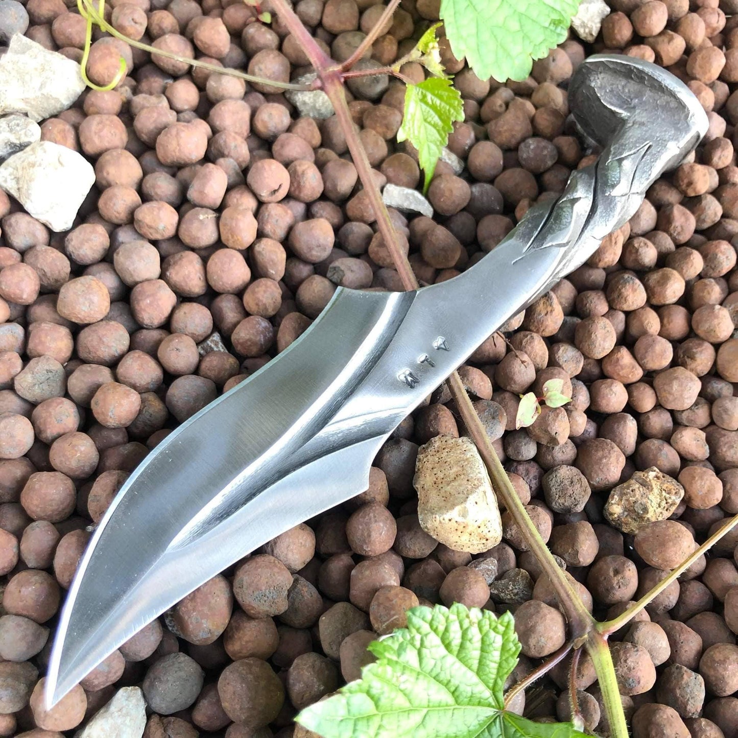 Pineapple Harpoon Railroad Spike Knife