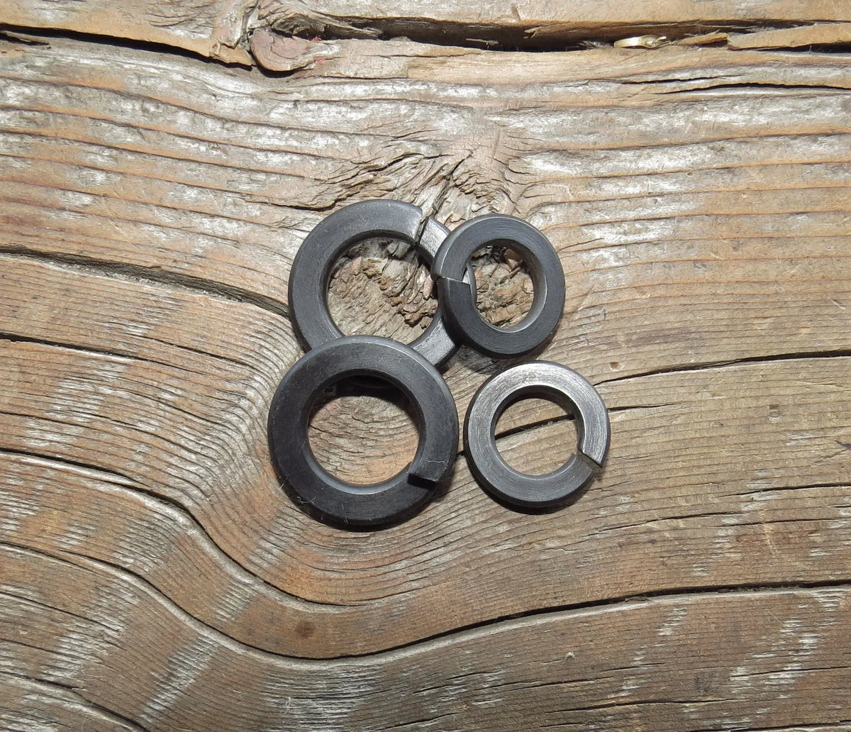 5/8" lock washer by Old West Iron