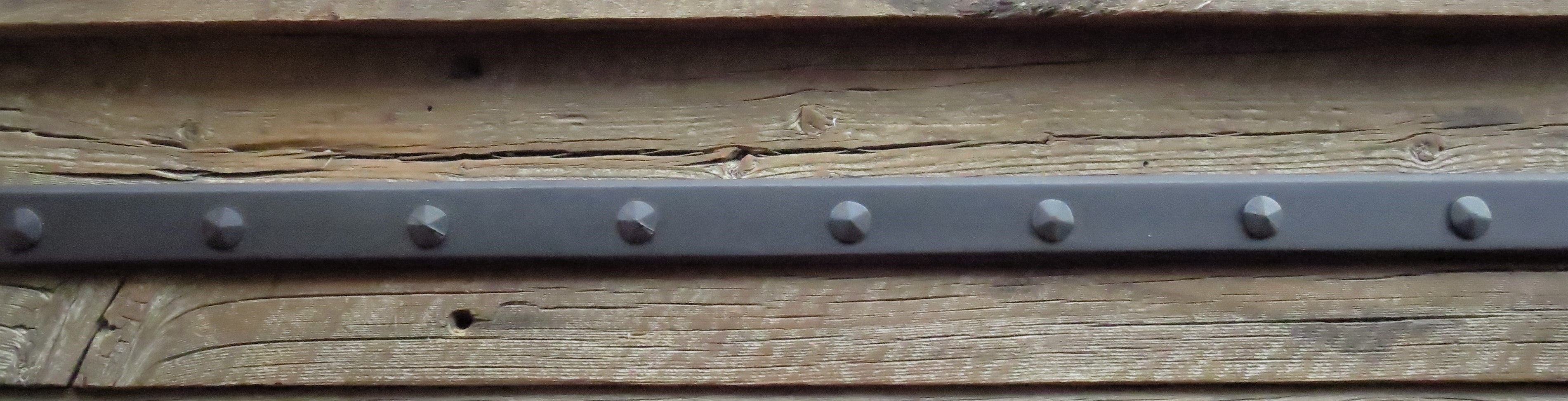 Riveted Beveled Edge Strapping 1 9/16" Wide