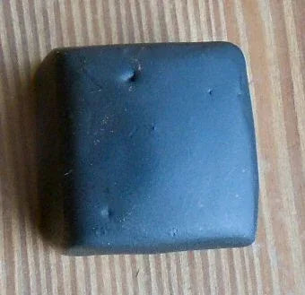 1/4" Smooth Decorative Square Cap Nut by Old West Iron