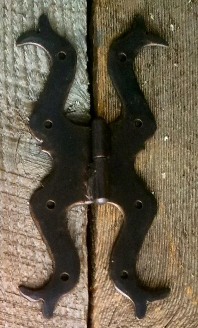 Rustic Wrought Iron Hinges