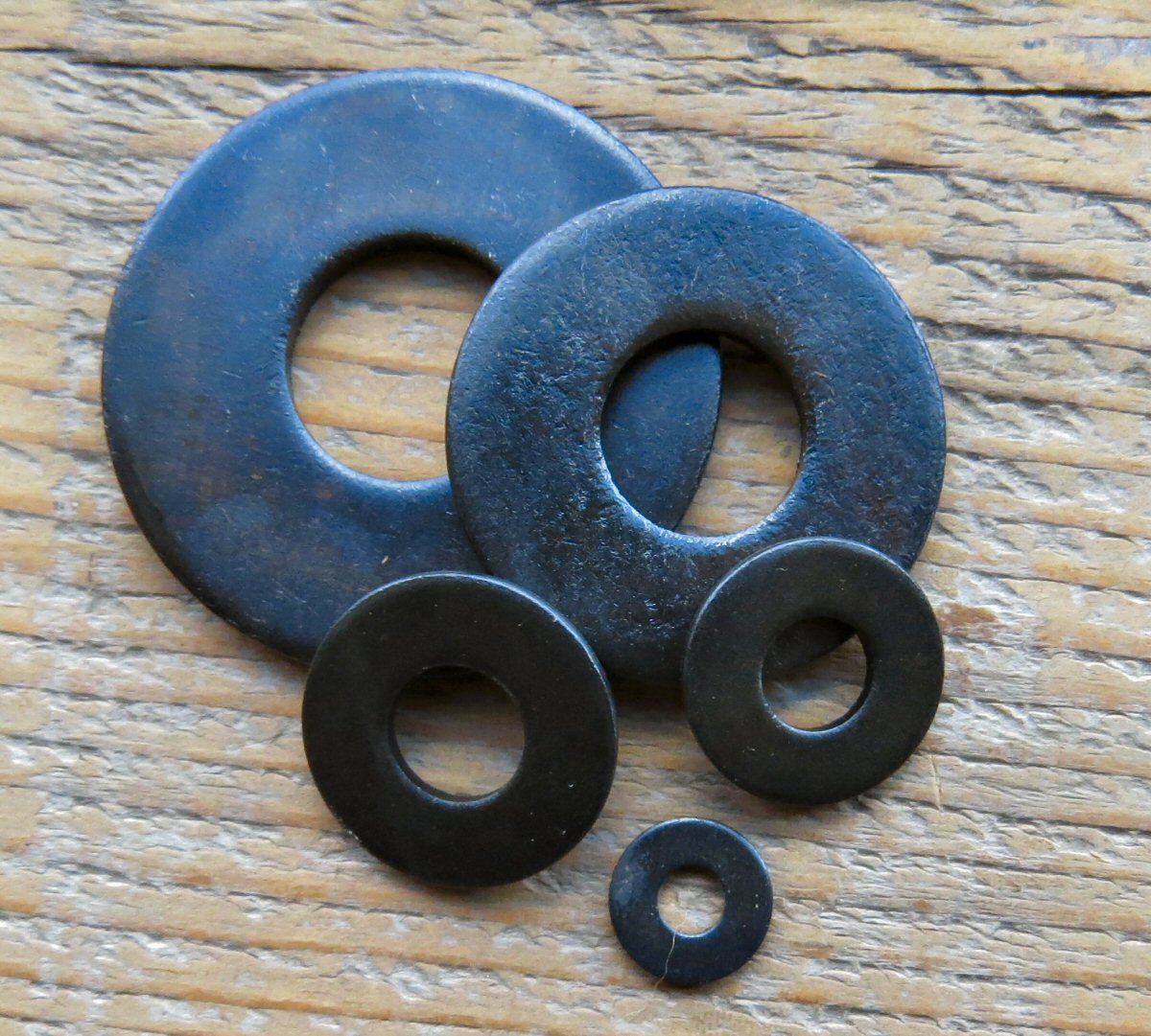 USS Flat Washer 3/8" by Old West Iron